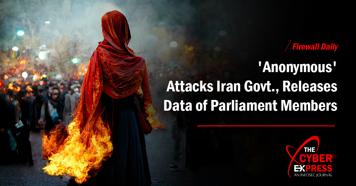'Anonymous' Attacks Iran Govt., Releases Data Of Govt. Officials