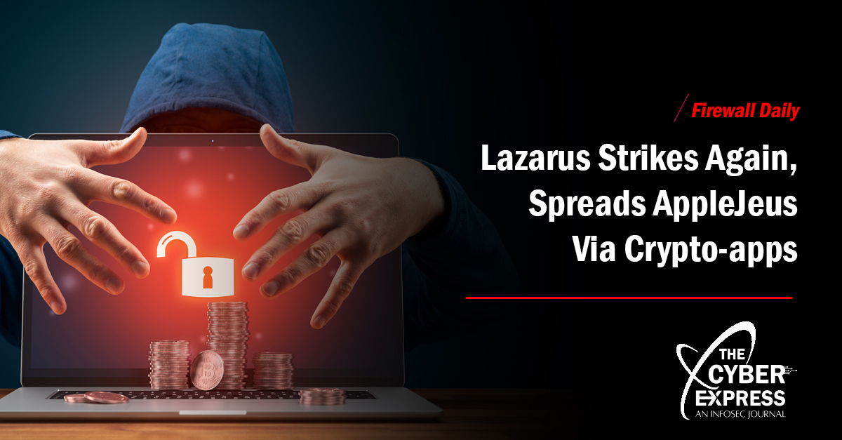 Lazarus Strikes Again, Spreads AppleJeus Via Crypto-apps