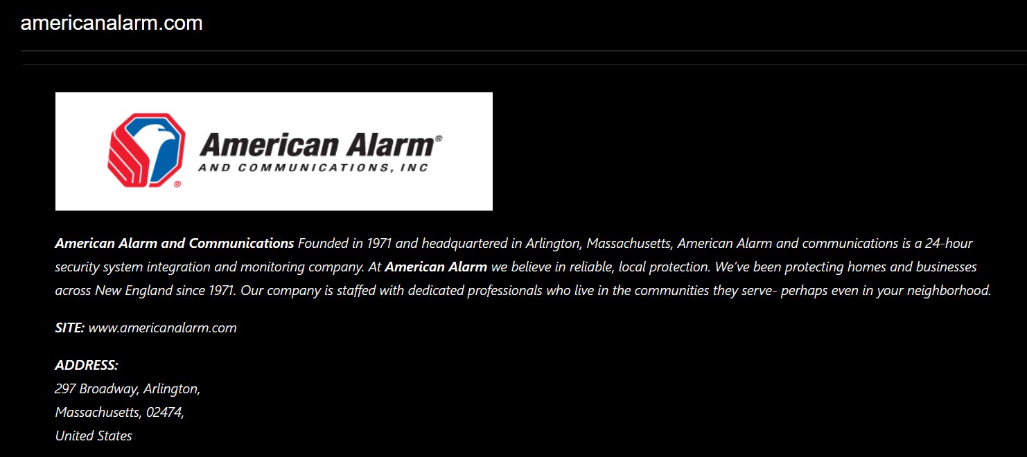 BlackBasta Claims Cyberattack On American Alarm And Communications