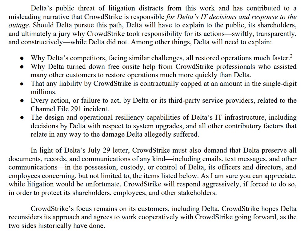 The Dumbest Thing In Security: CrowdStrike, Meet Delta