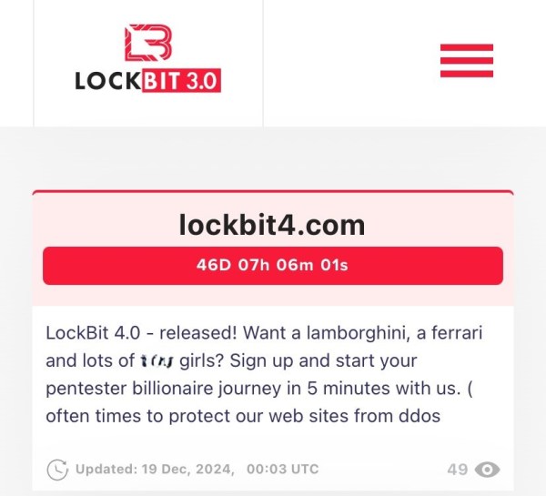 LockBit Ransomware Group Plots Comeback With 4.0 Release