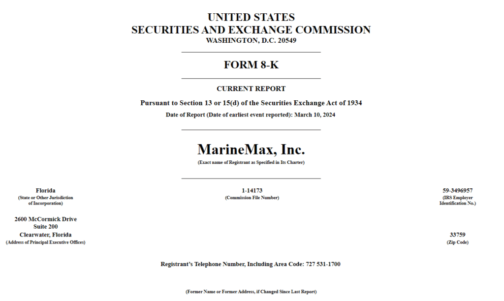 MarineMax Data Breach Confirmed In Dual SEC Filings