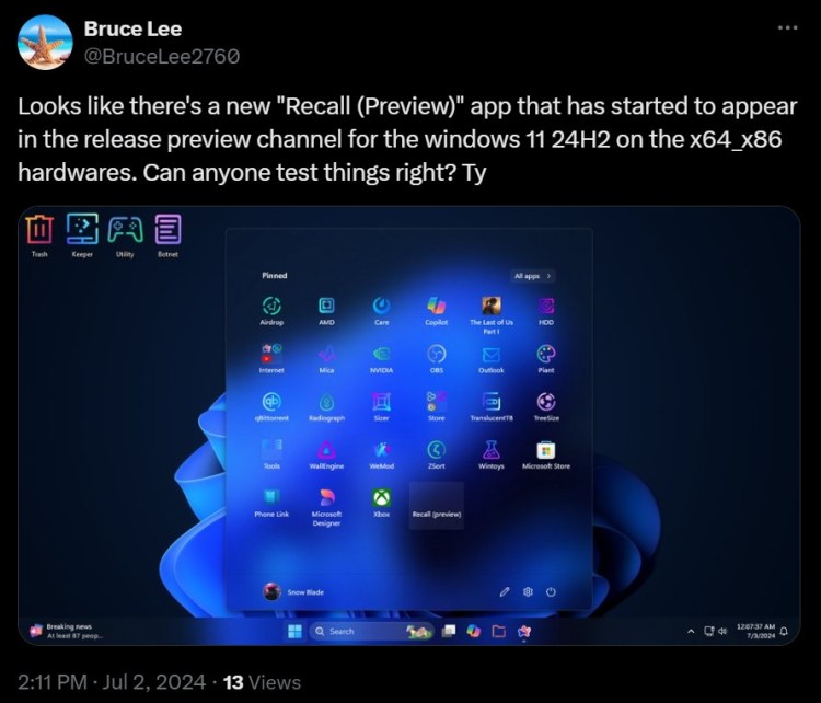 Windows Recall Remains Insecure, Researcher Says
